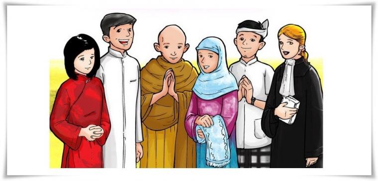 Beragama Dalam Kehidupan The Colour Of Indonesia