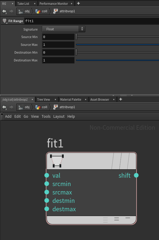 Material girl: Houdini function: fit