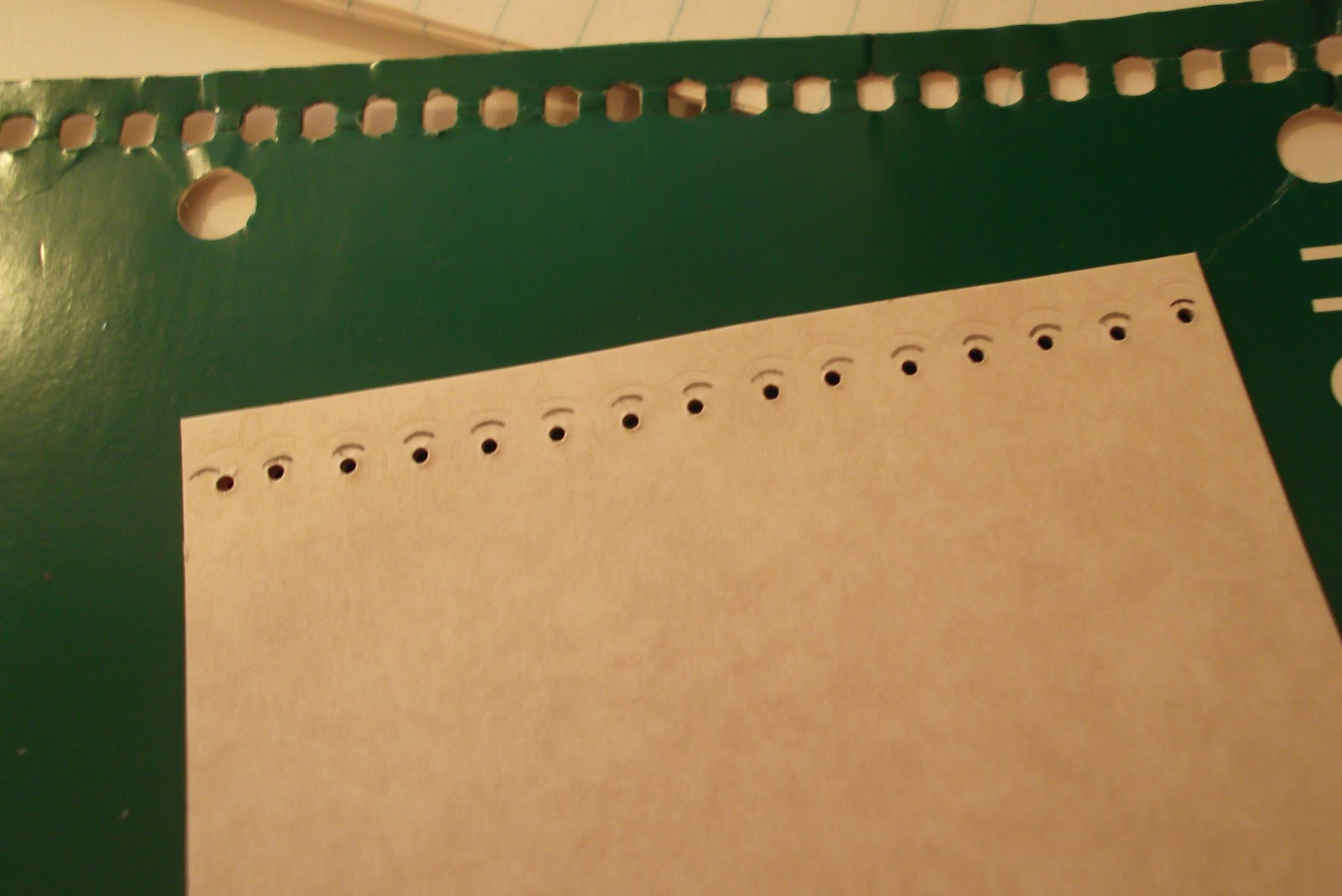 Be Still and Create: Monogrammed Notepad