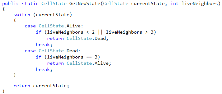 Jeremy Bytes: Adding a Simple UI for Conway's Game of Life Jeremy Bytes: Adding a Simple UI for Conway's Game of Life