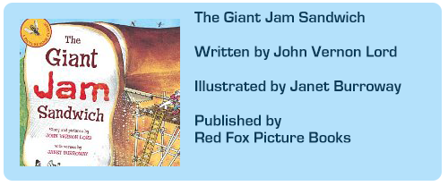 The Giant Jam Sandwich by John Vernon Lord and Janet Burroway (Red Fox ...