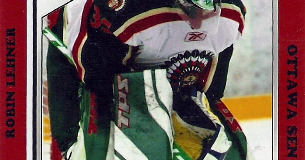 Hell's Valuable Collectibles: Robin Lehner Autographed Custom Card