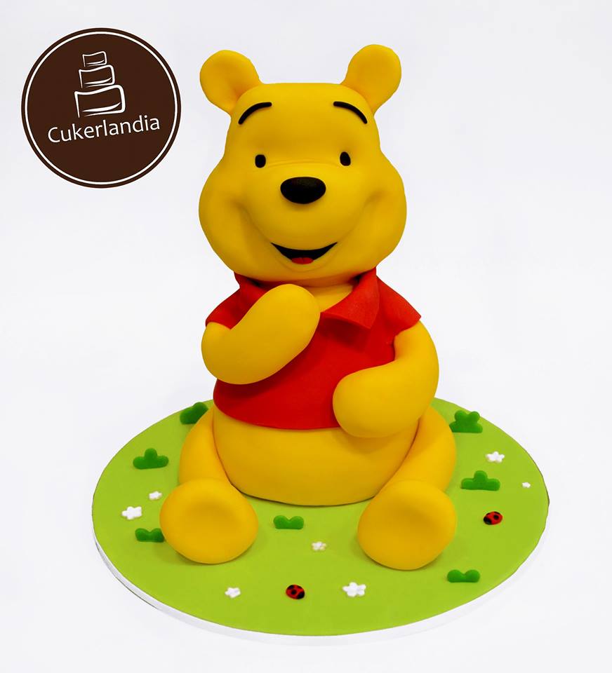 Torte i slatkiši : 3D Vini Pu torta (3D Winnie The Pooh Cake)