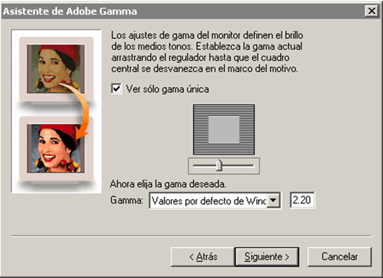 IMAGEN: Calibrar el monitor con Adobe Gamma