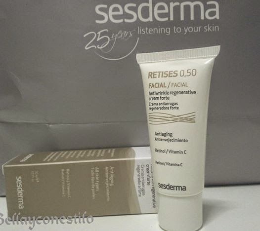 Retises de Sesderma :Retinol y vitamina C - Bella y con estilo