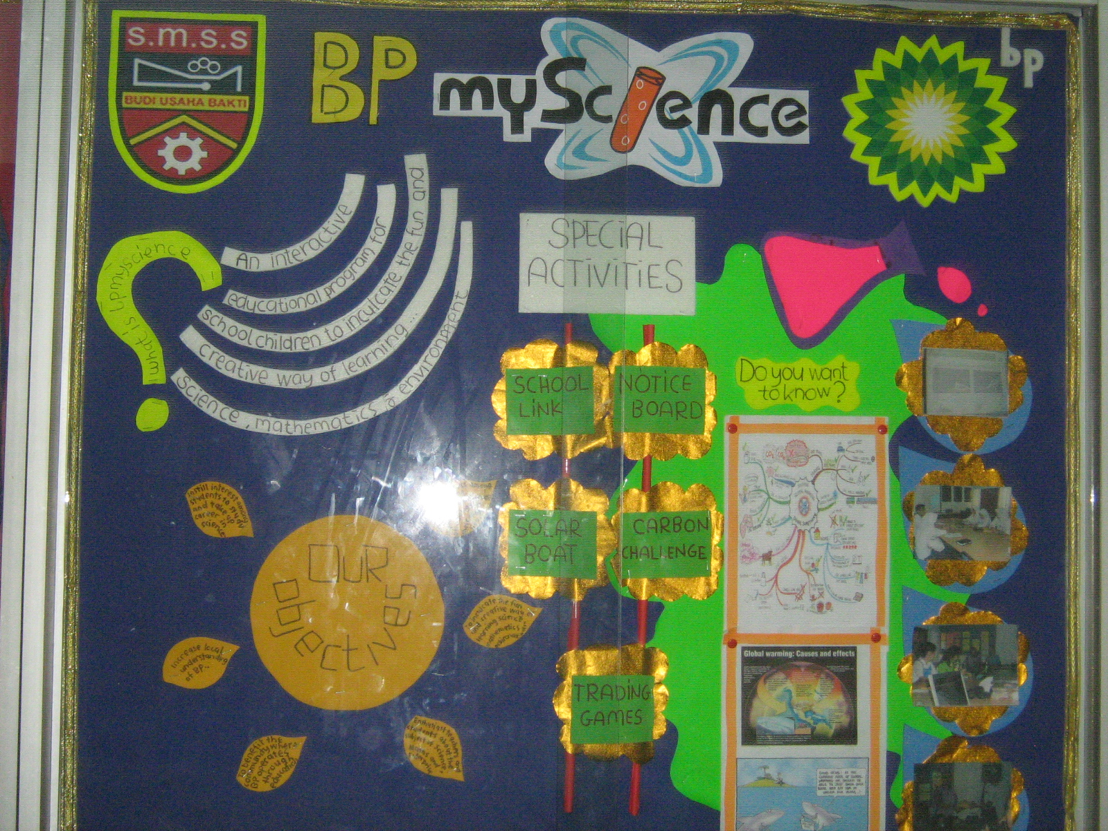 Science Selangor BPmyscience 2011: NOTICE BOARD