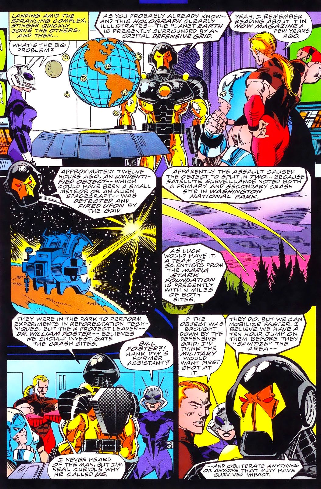 A Comic Odyssey: The Orbital Defense Grid