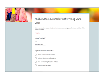 Exploring School Counseling: Track Your Time with Google Forms: The ...