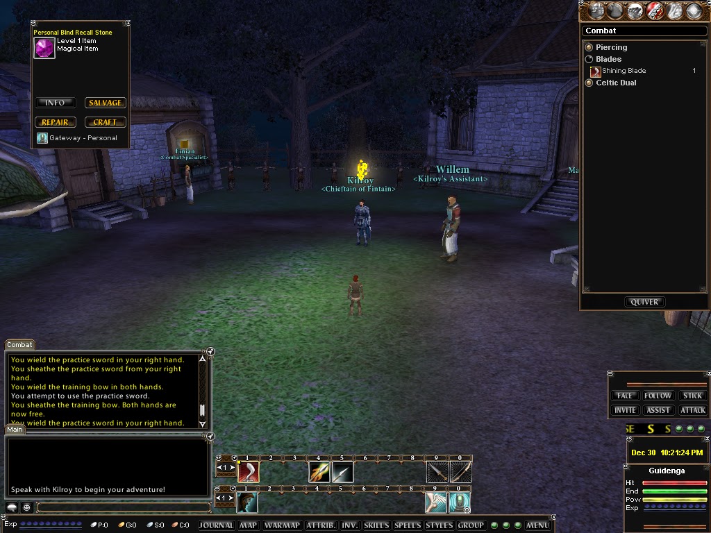 A guide to PvE Leveling in DAOC for New Players