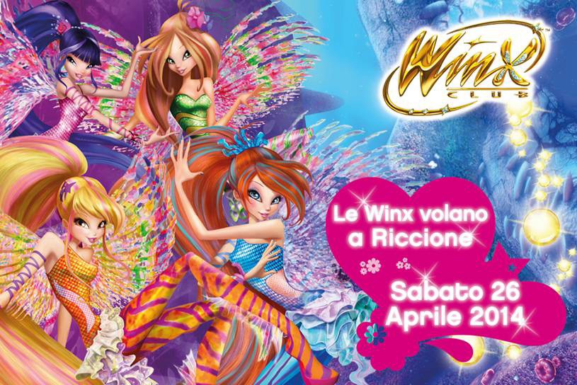 ¡Fotos del evento Winx Club "Le Winx volano a Riccione" en Italia ...