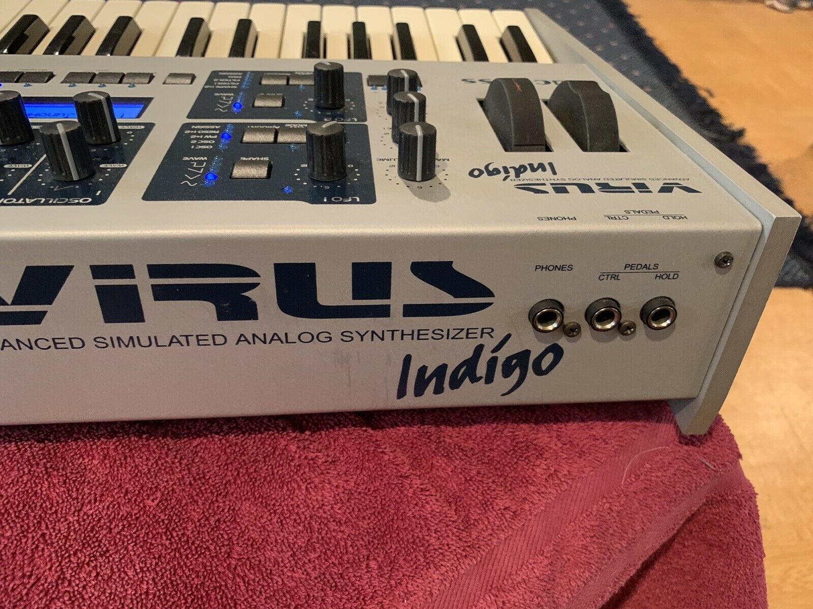 MATRIXSYNTH: Access Virus Indigo Virtual Analog Synthesizer SN G10001622
