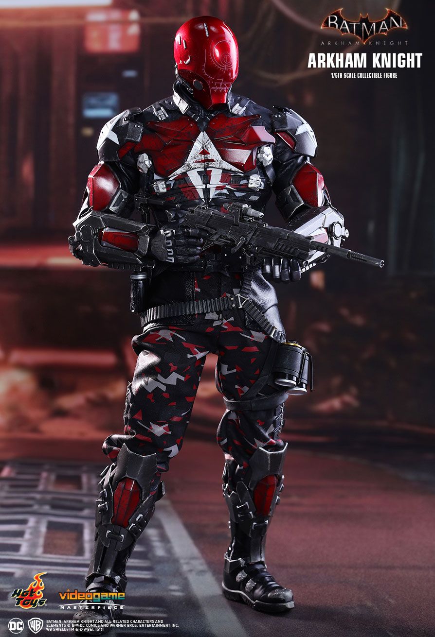 toyhaven: Preview Hot Toys VGM28 1/6th scale Arkham Knight / Red Hood ...