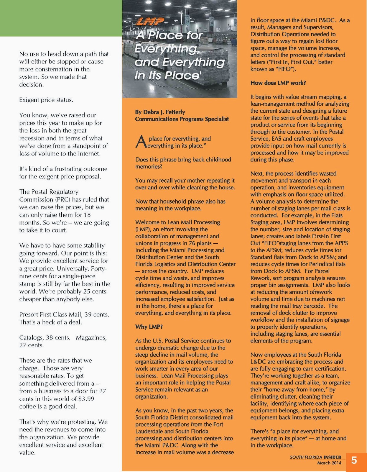 South Florida Postal Blog