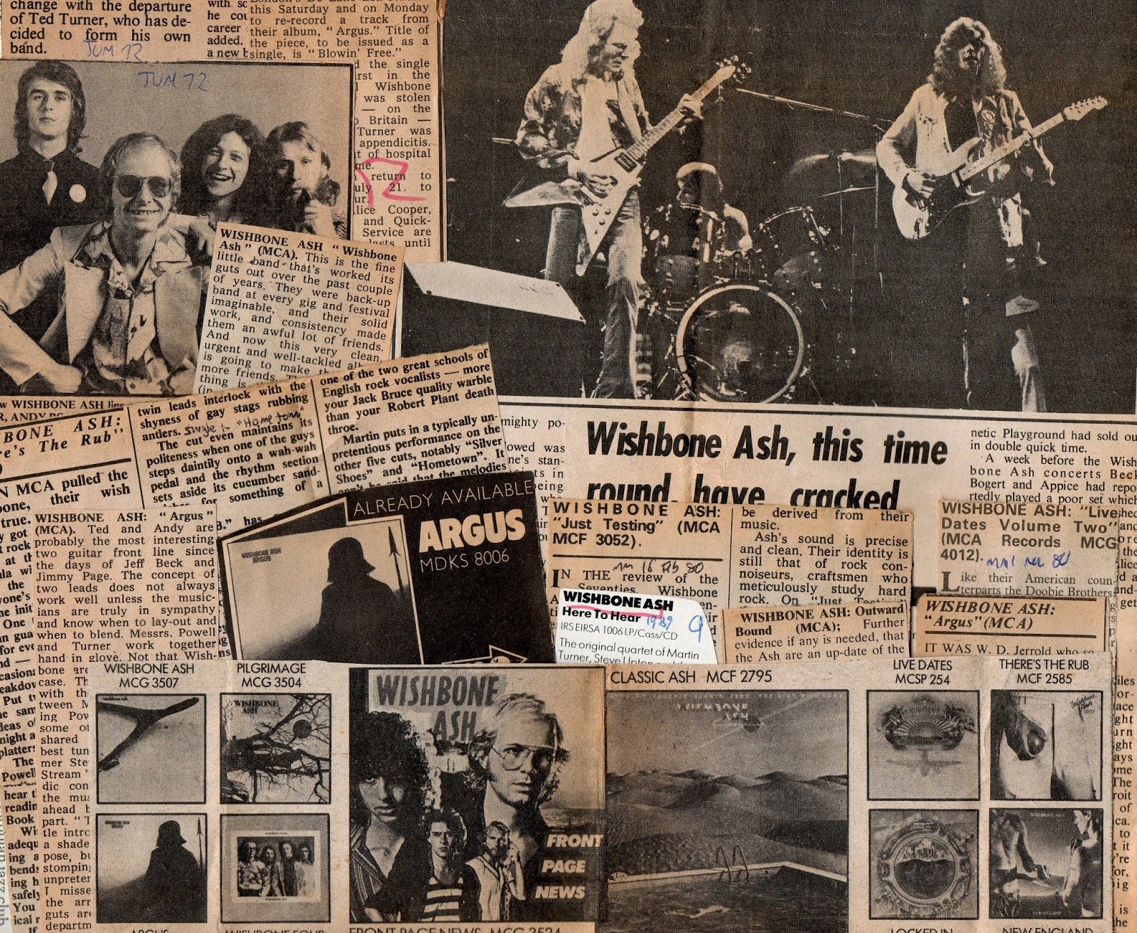 Eight Miles Higher: Album Review: Wishbone Ash 'Elegant Stealth'