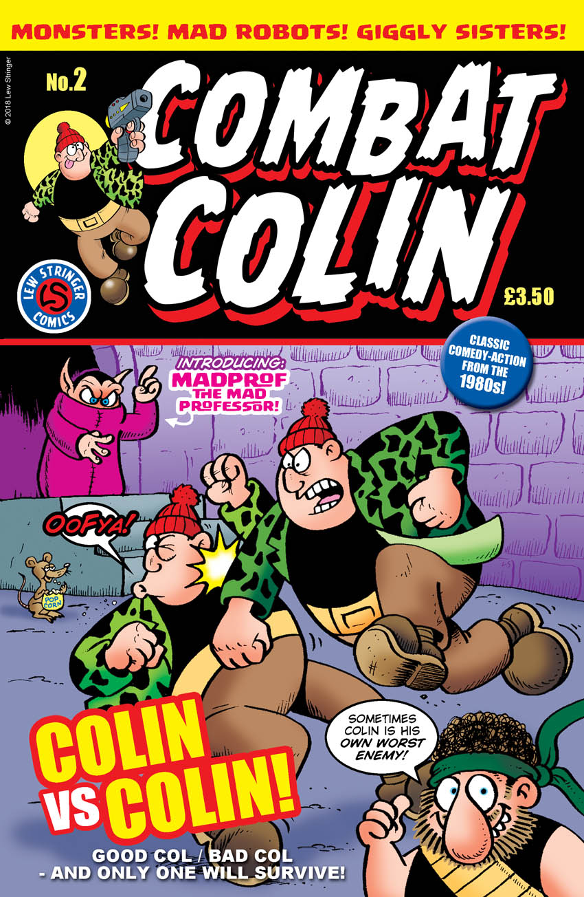 Lew Stringer Comics: Preview: COMBAT COLIN No.2