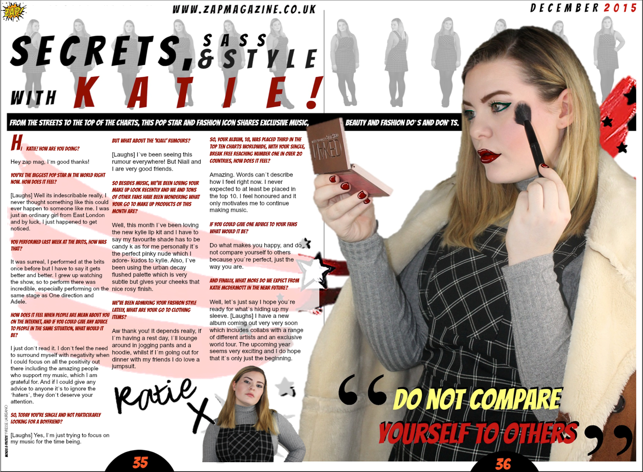 yvresse : Front cover x Contents page x dps | Pop Magazine