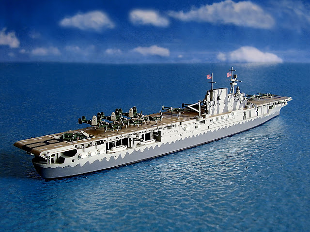 MODELISMO NAVAL DE JOHNNY CHARLIE: Portaaviones de EE.UU. "USS HORNET" CV-8