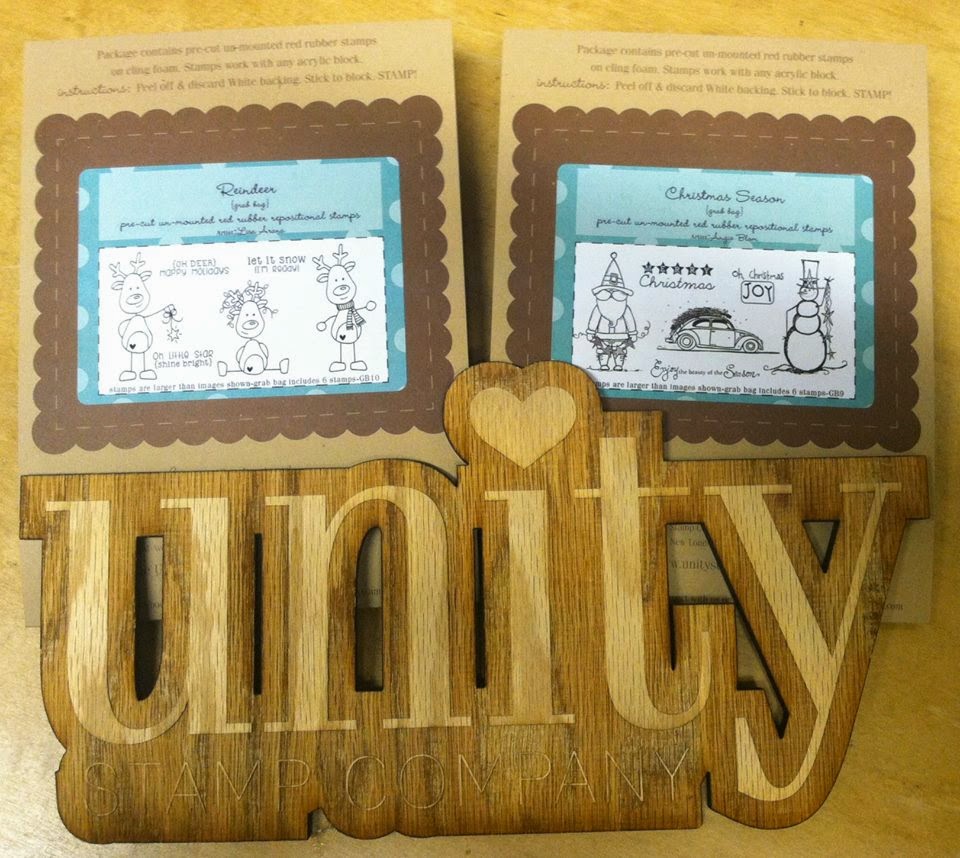 Angie Blom Designs TWO : New Winter Releases.. Unity Stamp Company