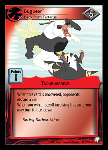 MLP Bugbear, Back From Tartarus CCG Cards | MLP Merch