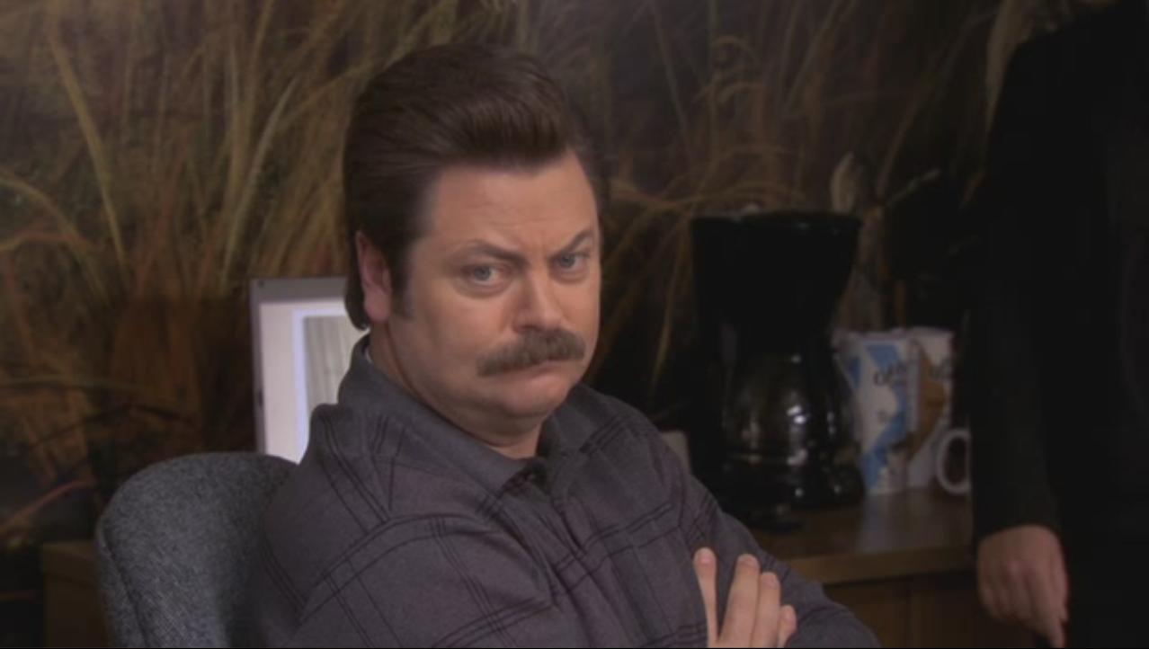 Rachelle and Cinema: Ron Swanson