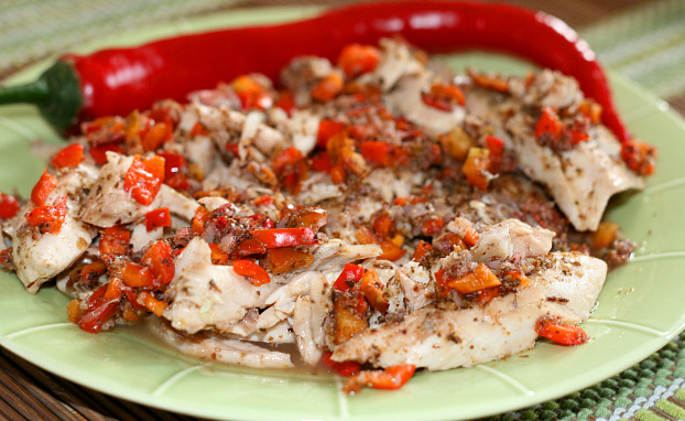 Baked Fish With Sumac and Oregano Spices Recipe | LEBANESE RECIPES