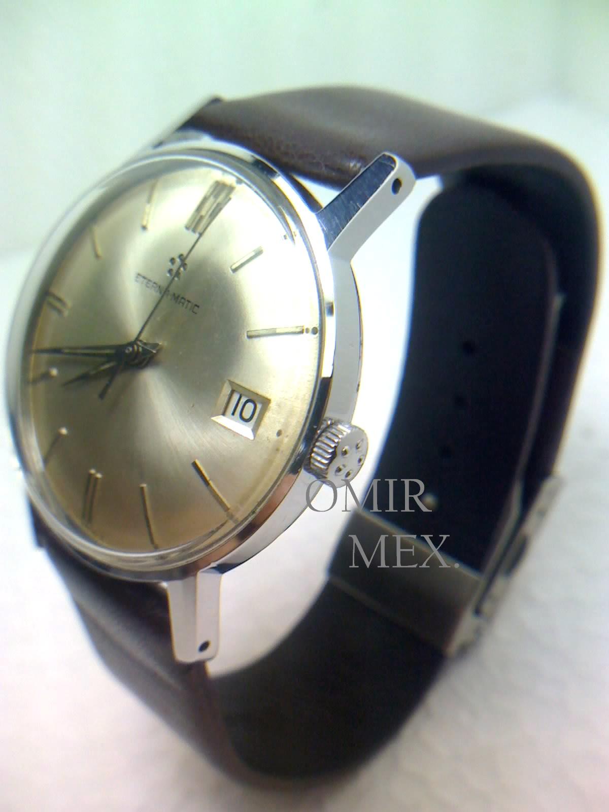 Vintage Box: Reloj Vintage Eterna-matic Watch Acero 33mm. S.Steel ...