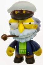 Sea Captain: The Simpsons Toys x Kidrobot Mini Figure - toys