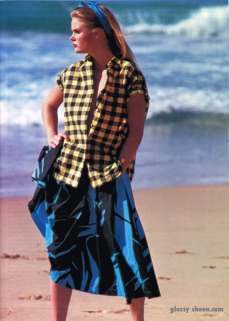 Glossy Sheen: Fresh & Free - POL Magazine November 1982