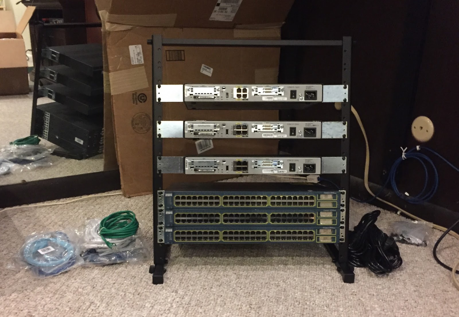 It may be time for me to build a CCNA/CCNP lab and some test servers ...