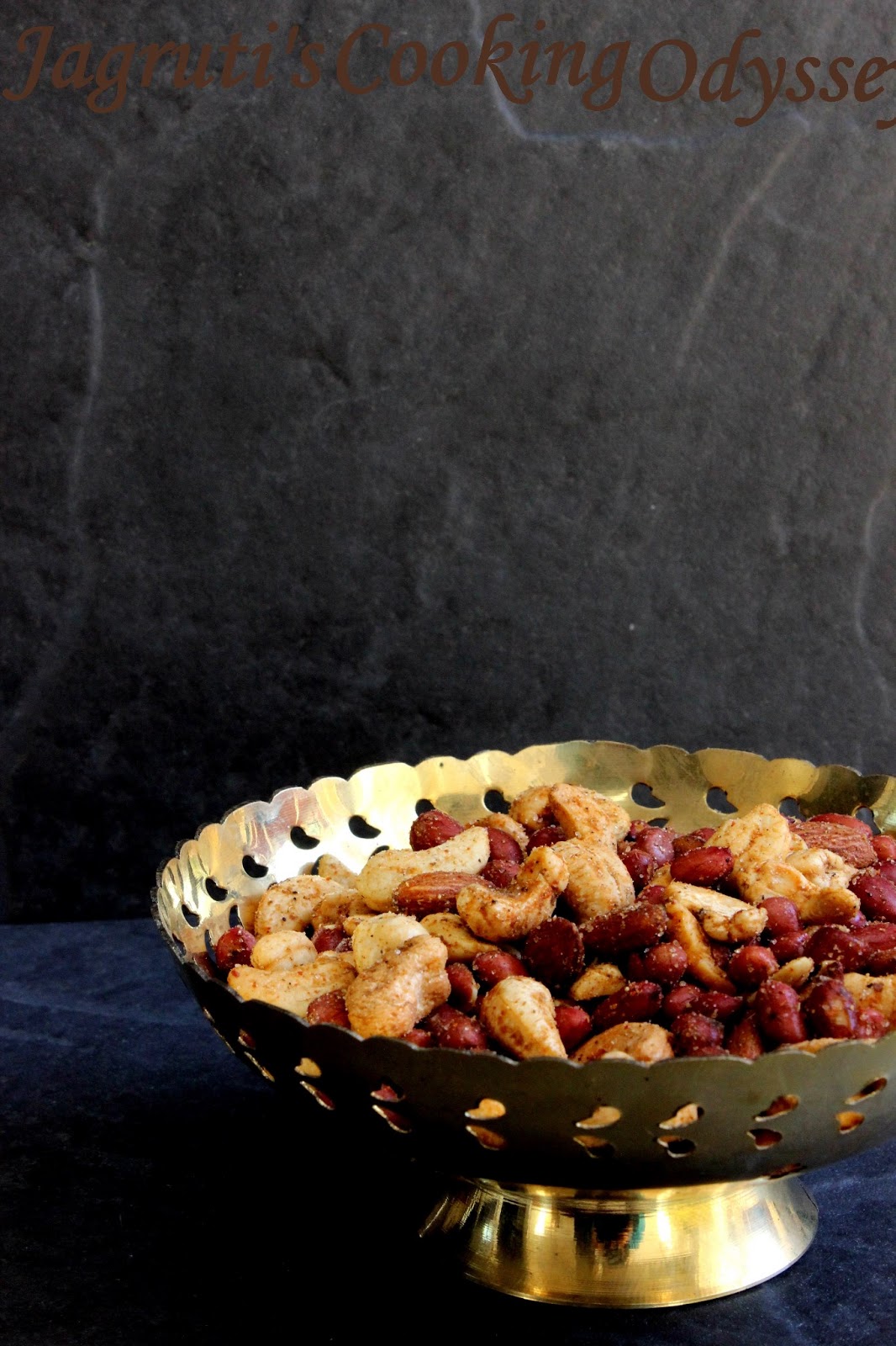 Chatpata Nuts | Indian Masala flavoured Mixed Nuts | J Cooking Odyssey