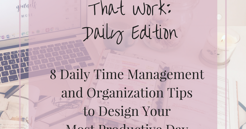 Designing Routines that Work: Daily Edition | D3