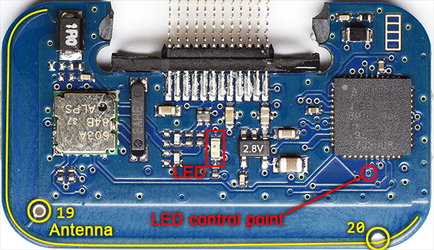 Bluetooth fm transmitter: Sony Ericsson MMR-70 transmitter LED mod for ...