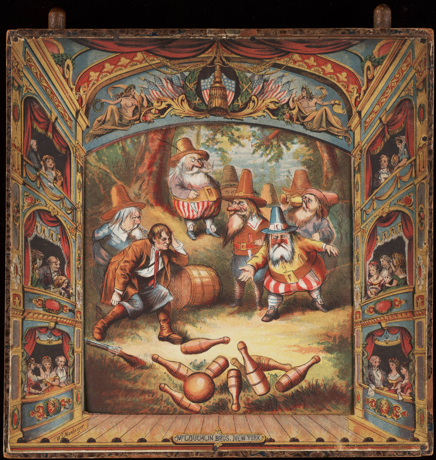 PowerOfBabel: Playing At Nine-Pins