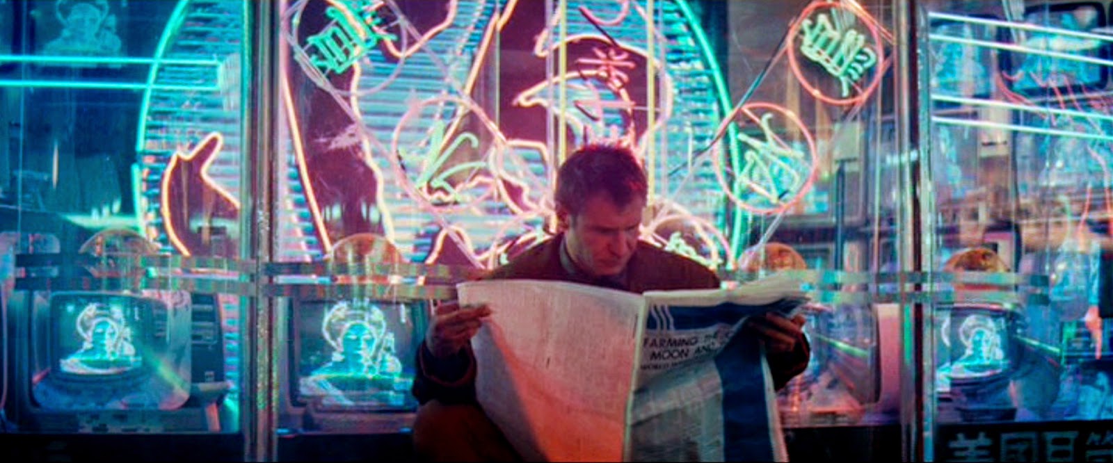 Neato Coolville: NEON SIGNS OF BLADE RUNNER