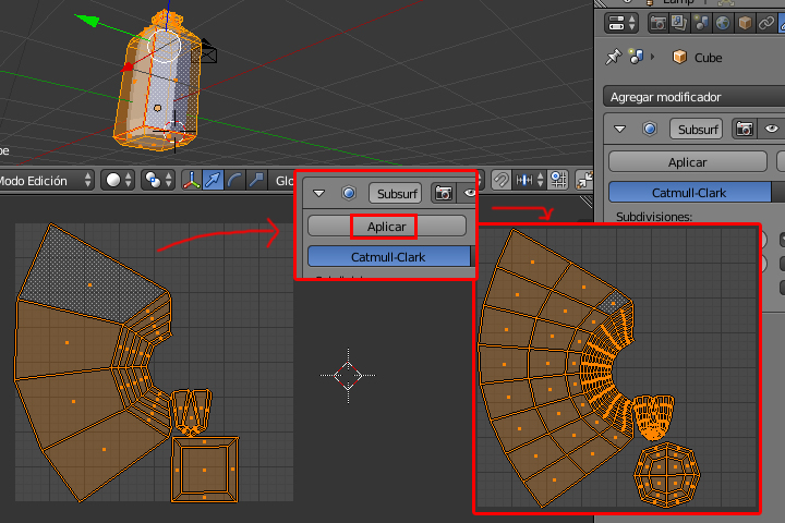 Estudiando Blender: Mapas UV