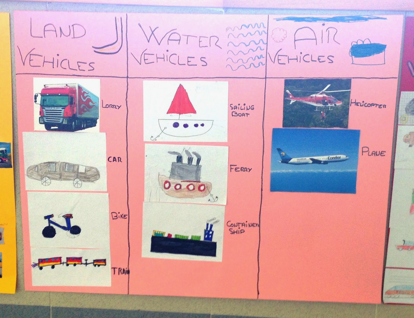 SCIENCE IN THE SCHOOL: Displays