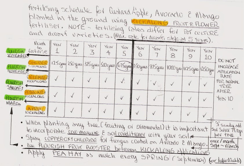 Learn something new every day: Growing mango tree ( full chart )