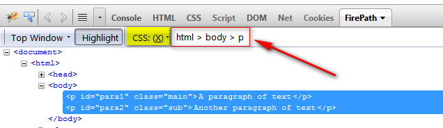 Selenium-By-Arun: 358. Absolute CSS Selector path