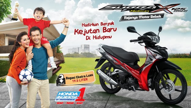 SUPRA X 125 HELM IN PGM-FI | Honda Motor Graha Surya Kalimalang Bekasi ...