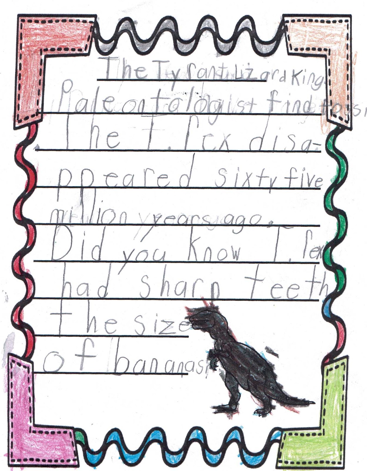 Herding Kats in Kindergarten: Dinosaur Writiing (Freebie!) & a Dilemma