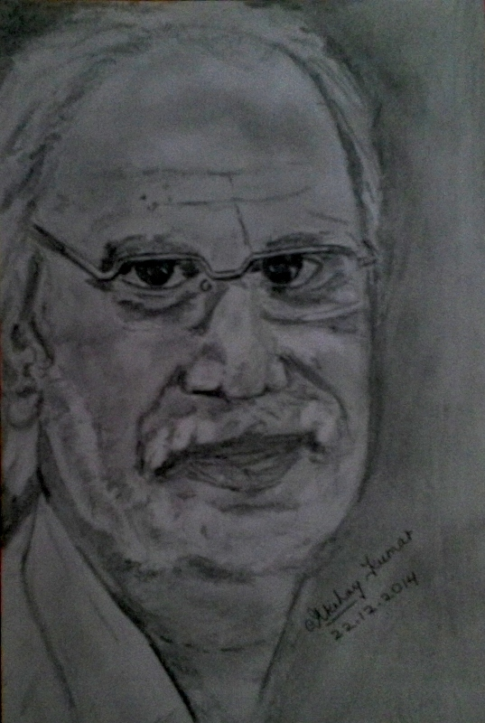 AKSHAY KUMAR: Pencil Drawing of Shri Ajay Kumar from Jodhpur, Rajasthan ...