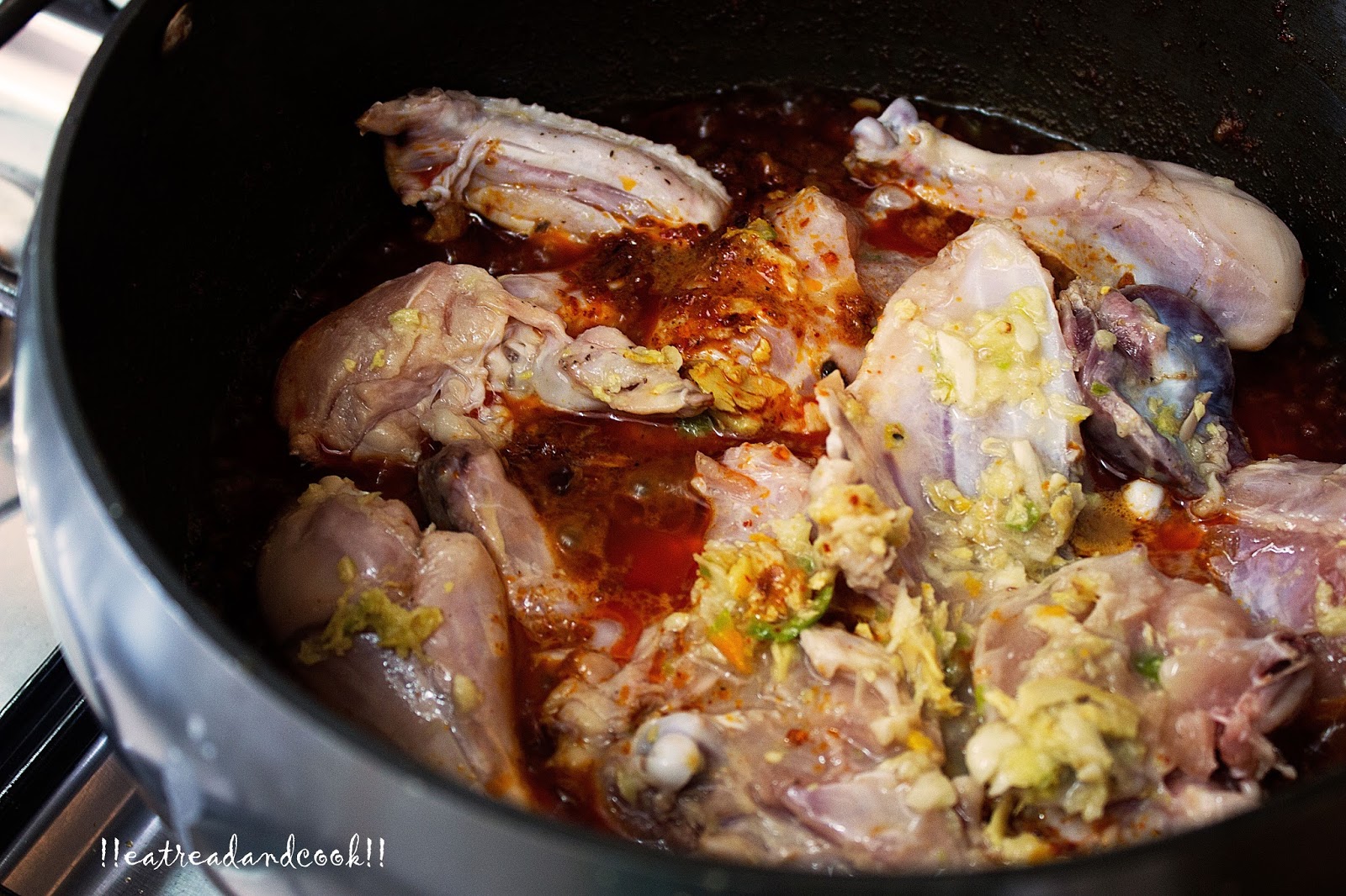 Parsi Cashew Chicken / Murghi Ma Kaju