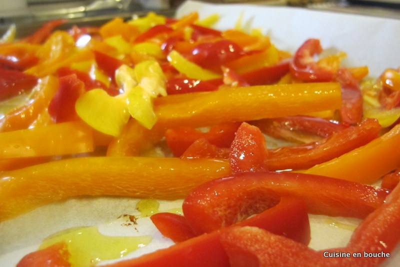 Poivrons grillés, antipasti