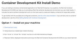 Eric D. Schabell: How to install Red Hat Container Development Kit (CDK ...