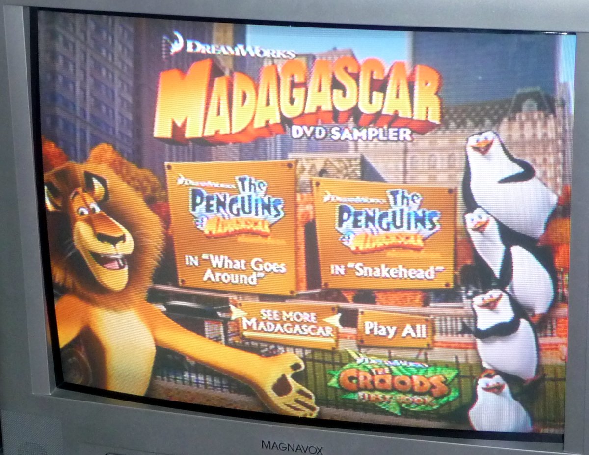 Dreamworks Dvd Sampler