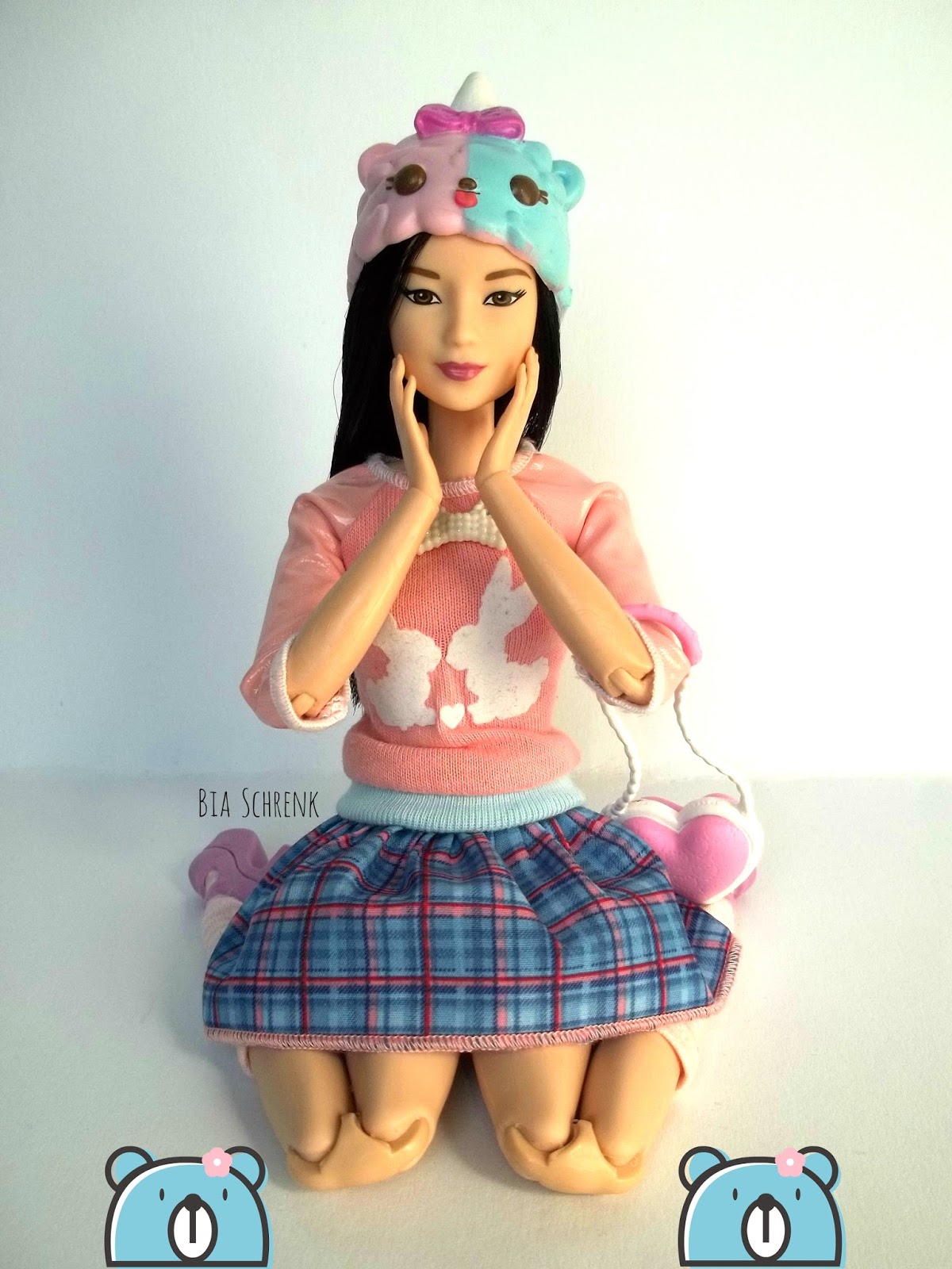 Hausderpuppen: Barbie® Fashionistas® Doll Asian Lea/Neko Doll Pink ...