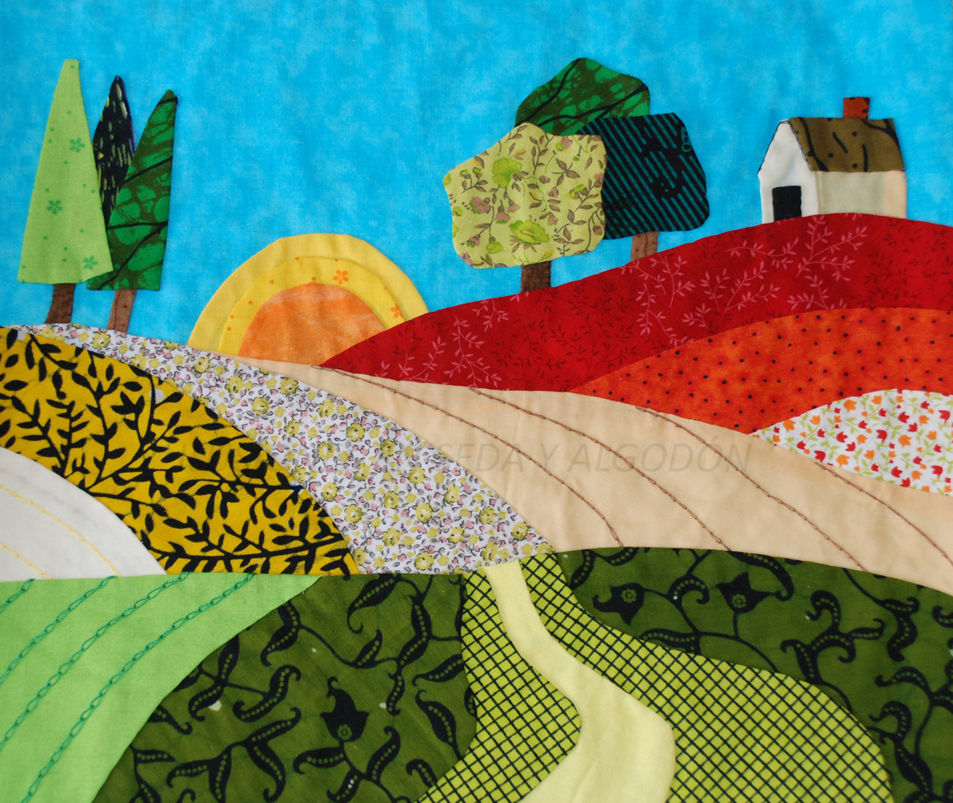 ILUSIONES EN SEDA Y ALGODÓN: agosto 2013