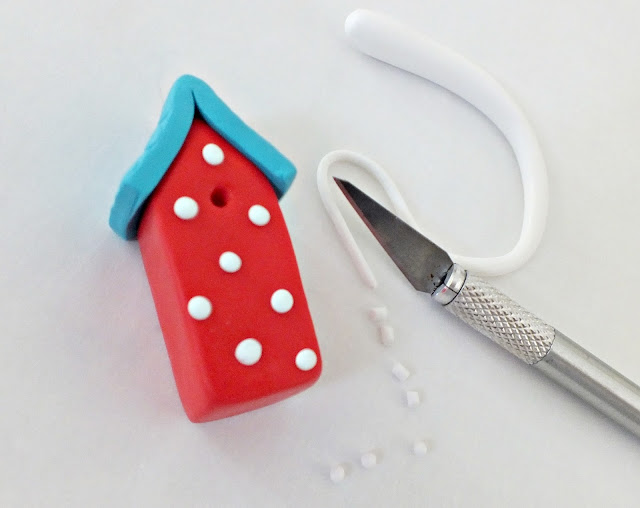 ...Make It With Me: Teeny Cute Birdhouses With STAEDTLER Fimo