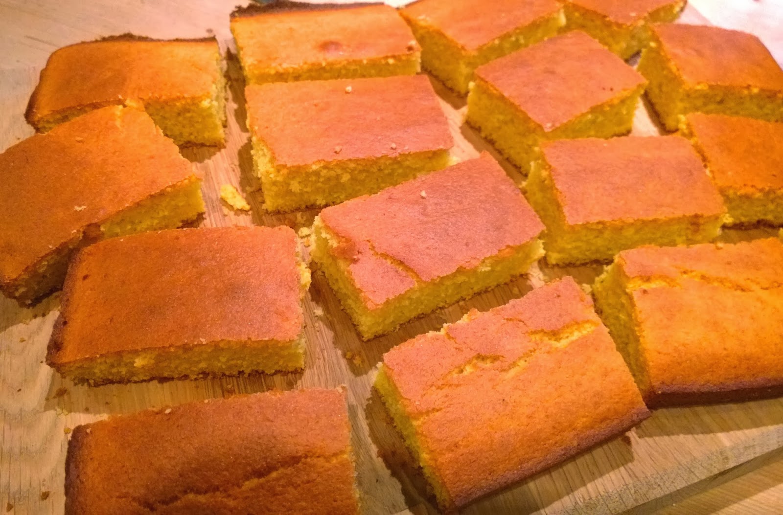 Charlie makes cakes: Cornbread