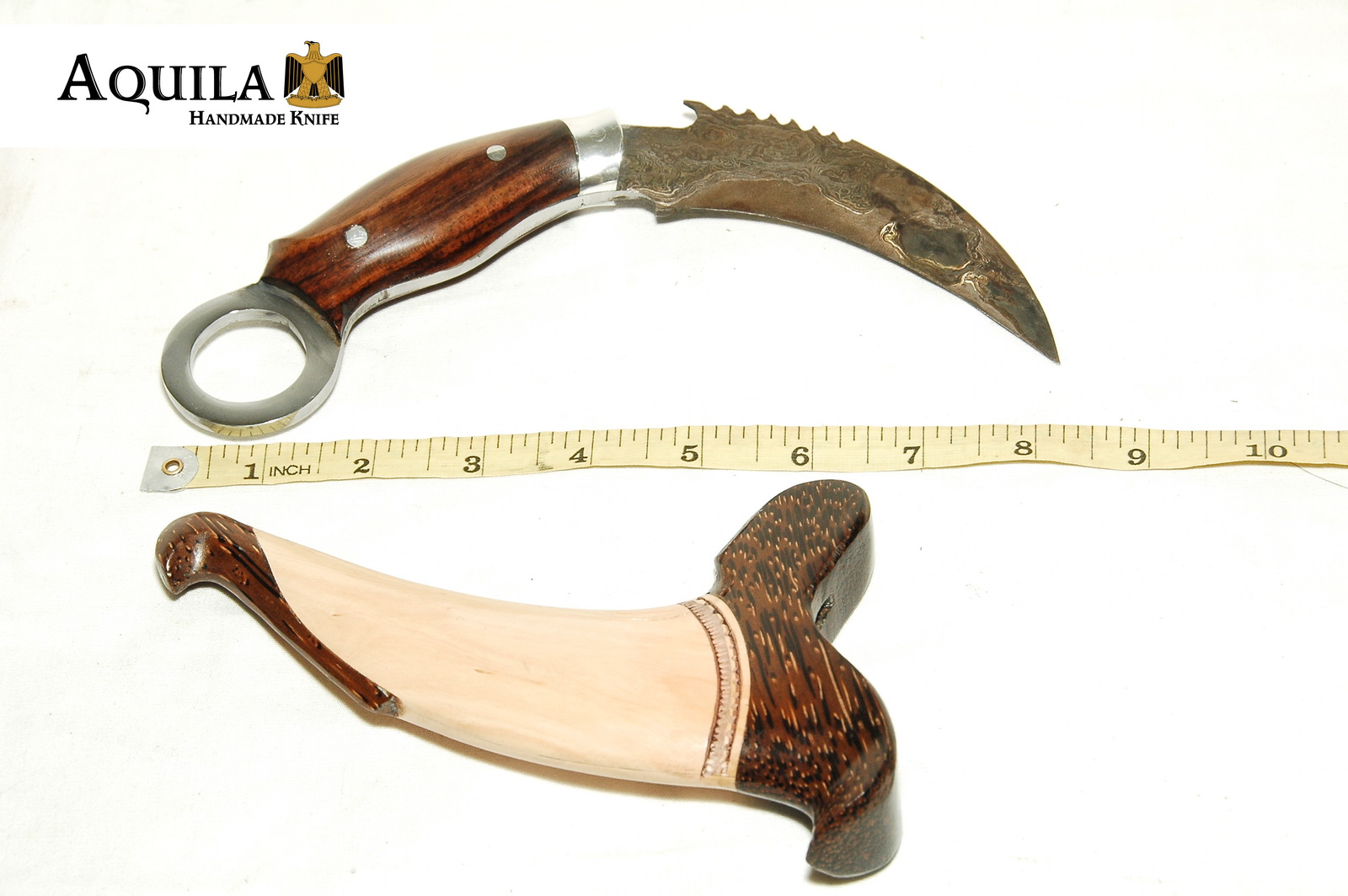 Indonesia Knives Collection: Ethnic Karambit Damascus Knife Custom ...